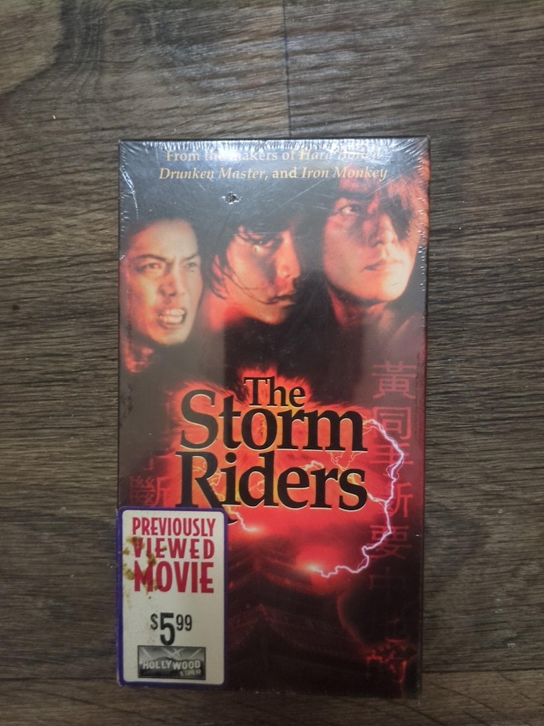 The Storm Riders VHS VCR Video Tape Movie Used - Etsy