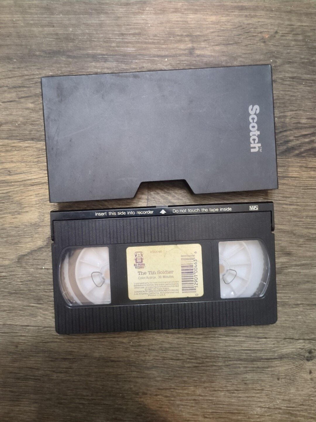 The Tin Soldier VHS (1987 Hi-tops Video Animated Movie) (tested) - Etsy