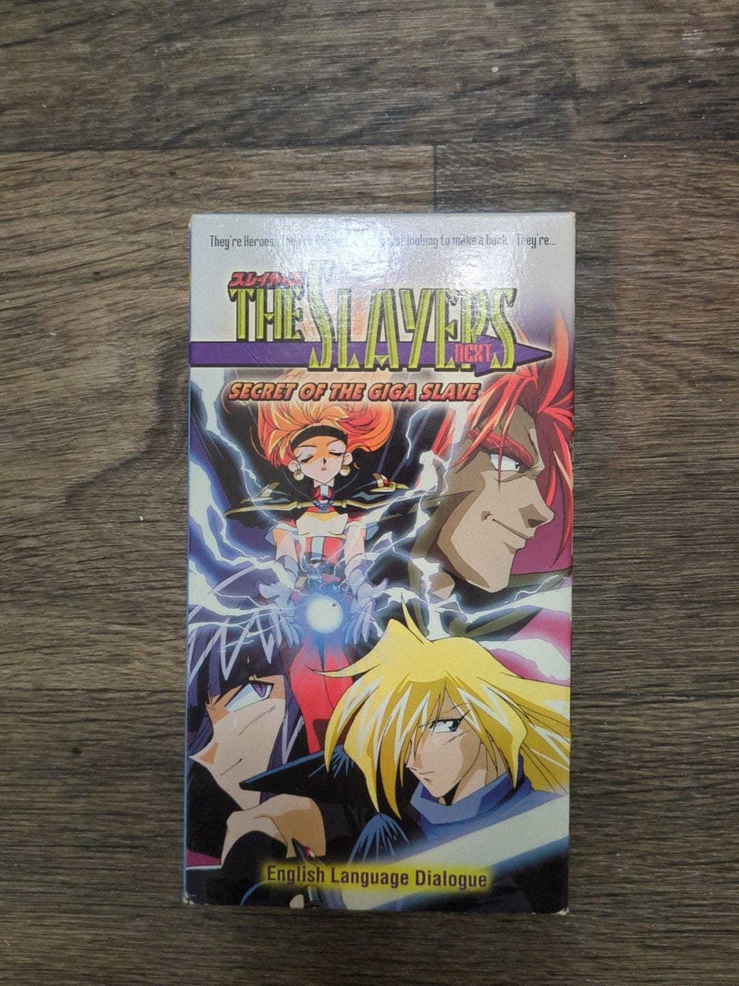 Slayers Next - Vol. 6: Secret of the Giga Slave (VHS, 1999, Dubbed) - Etsy