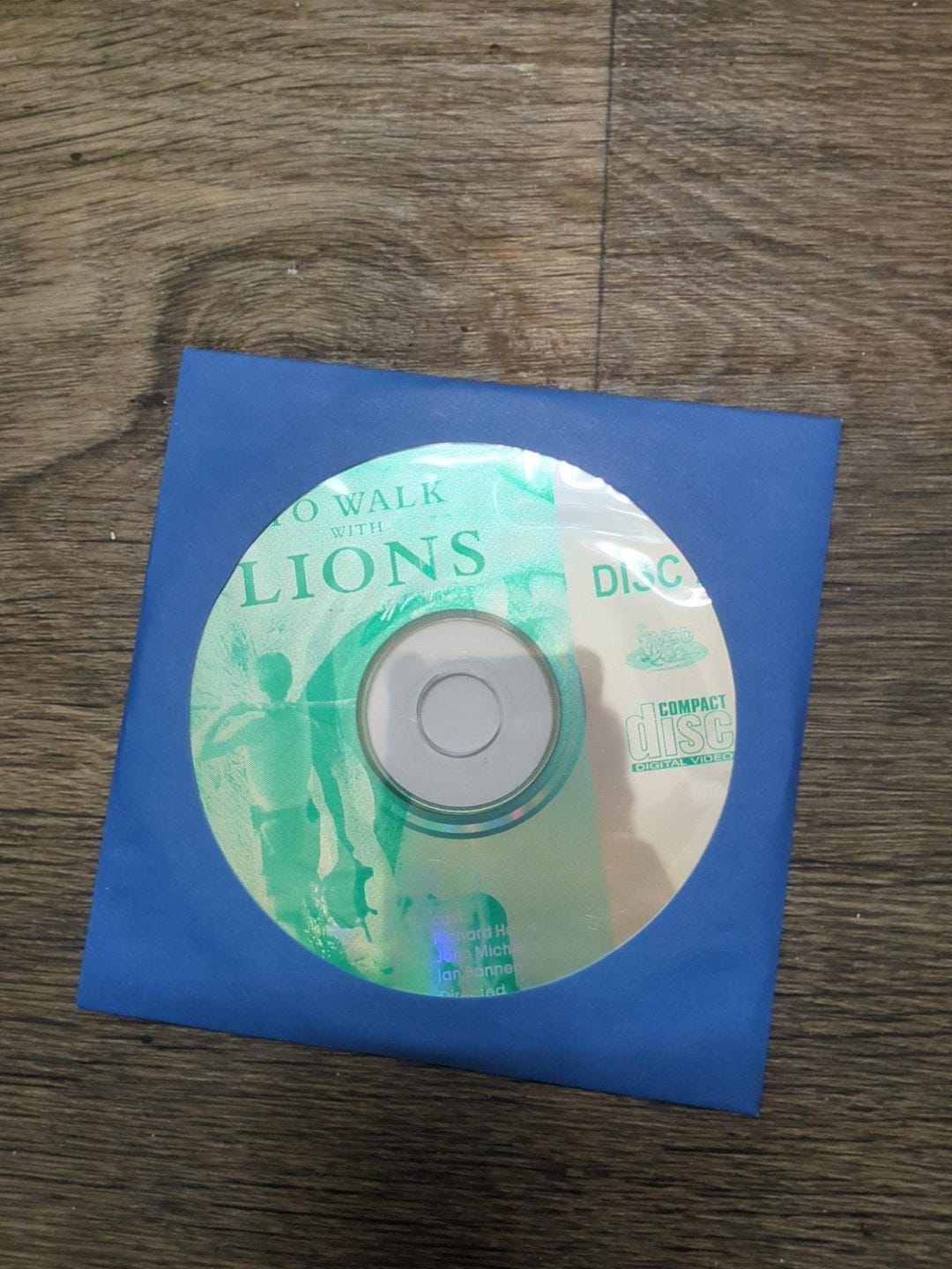 To Walk With Lions VCD Discs Only - Etsy
