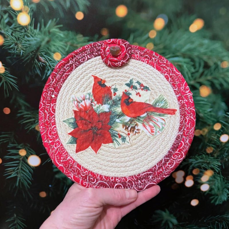 Rope Trivet Holiday - Etsy