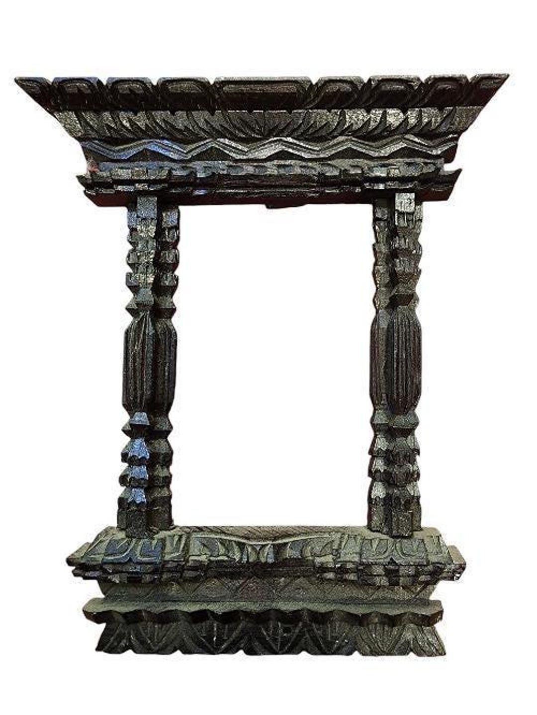 Hand Carved Windows Design Photo Frame - Etsy