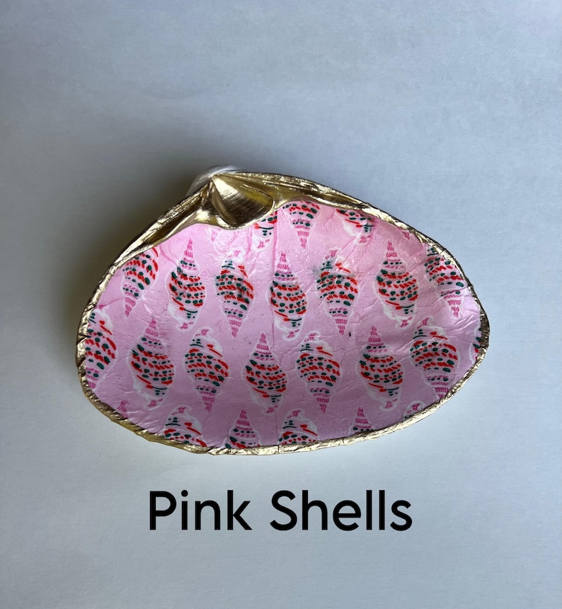 Cape Cod Clam Shell Jewelry Dish: Homemade Coastal Decor, Trinket Tray ...