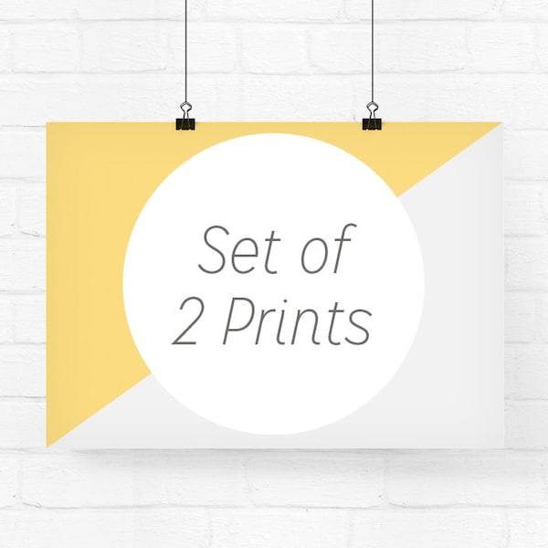 Set of 2 Prints - Etsy Australia