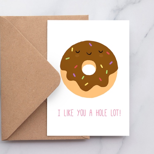 Hot Dog Funny Valentines Day Card Birthday Card Funny Food - Etsy