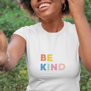 Be Kind T-shirt, Women's Be Kind Shirt, Kind is Cool Tee, Kindness Tee ...