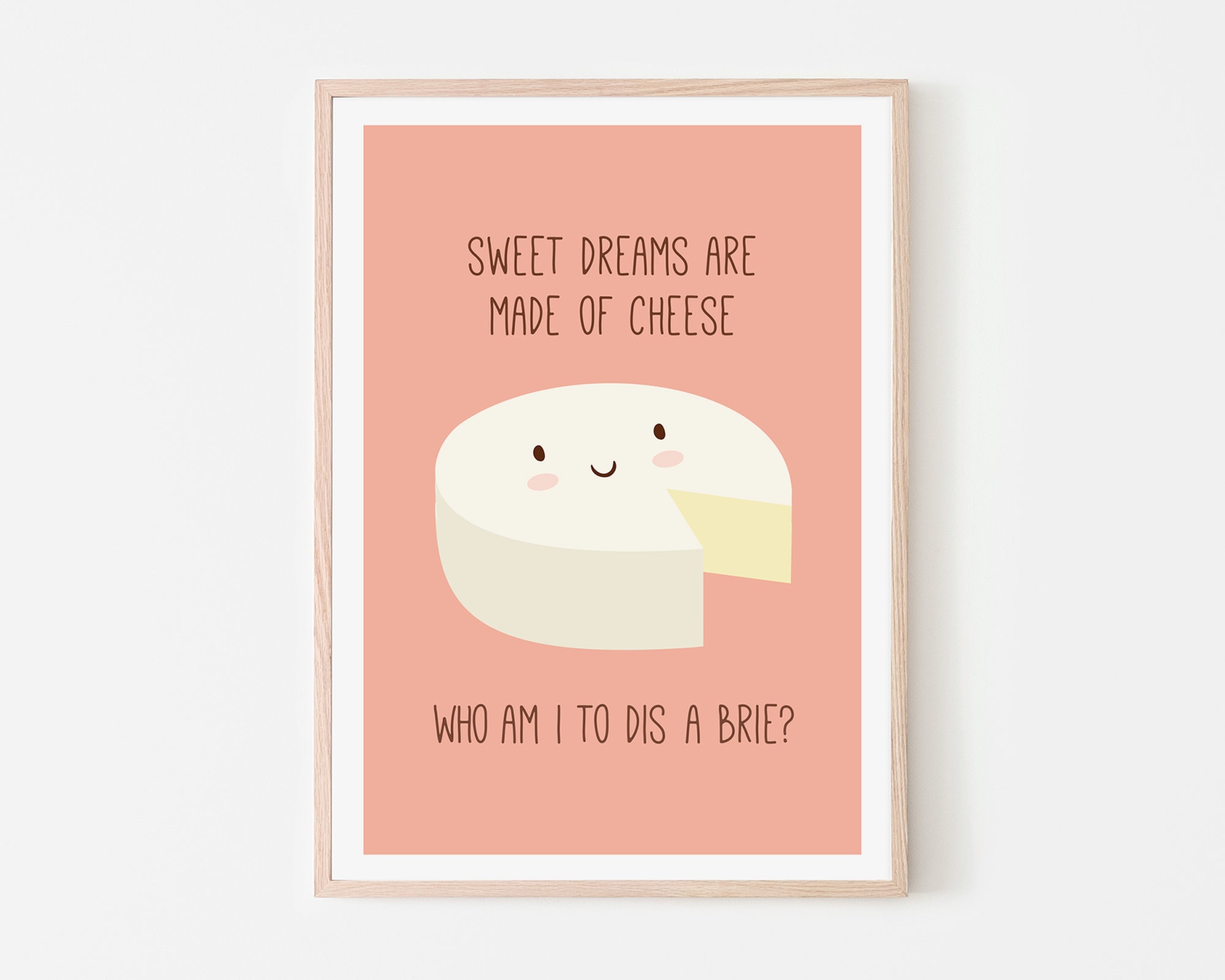 Cheese Print Kitchen Art Print Kitchen Wall Art - Etsy