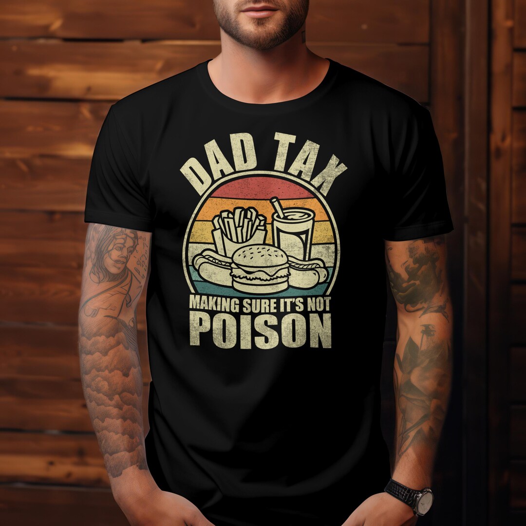 Father's Day Funny Dad Tax PNG Fathers Day Gift for Daddy Humorous Dad ...