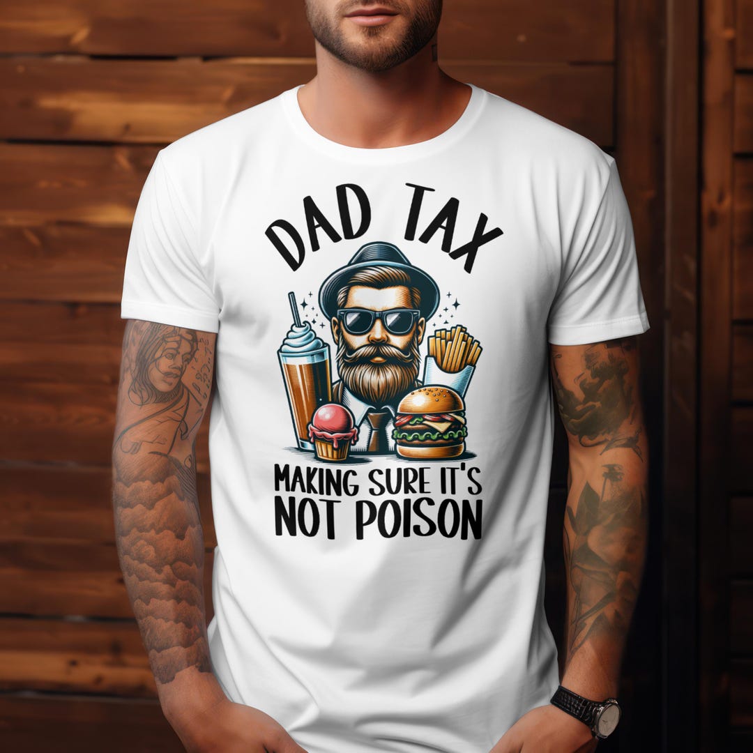Father's Day Funny Dad Tax PNG Fathers Day Gift for Daddy Humorous Dad ...
