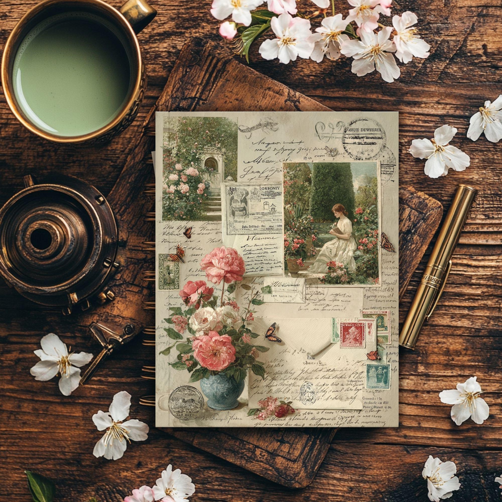 Irish Cottagecore Ephemera Bundle: Vintage Ireland Printable Journal ...