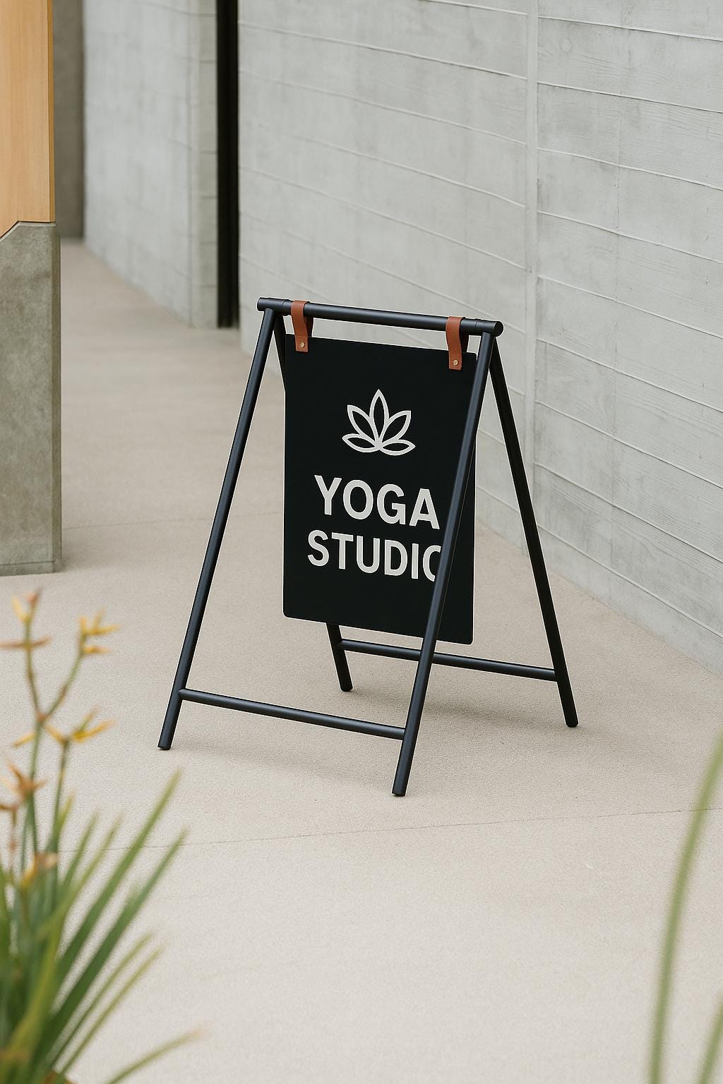 Personalized Sidewalk Sign – A-frame Sandwich Board for Outdoor Use ...