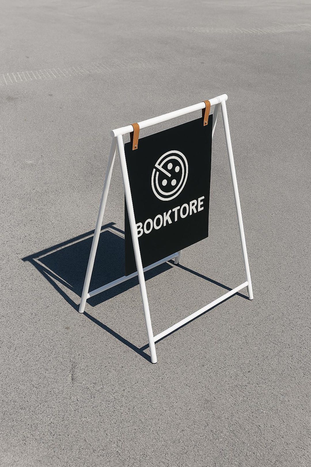 Custom Metal Sidewalk Sign | Outdoor Double Sided Hanging Storefront ...