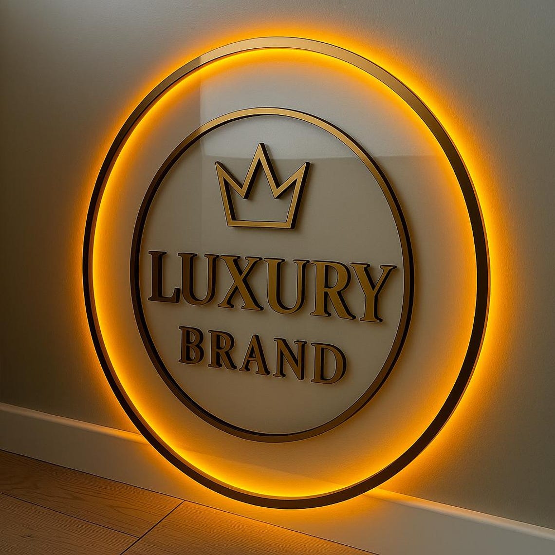 Custom Neon Acrylic Logo Sign , Beauty Salon Neon Sign , Business Wall ...