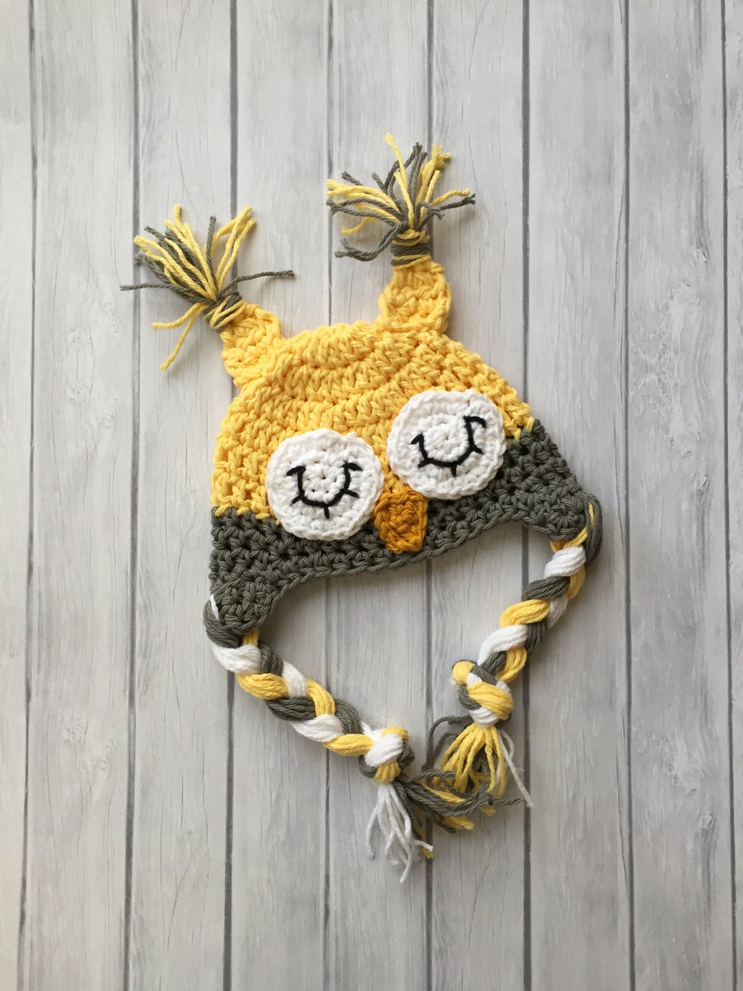 Owl Hat, Baby Owl Hat, Newborn Owl Hat, Toddler Owl Hat, Crochet ...