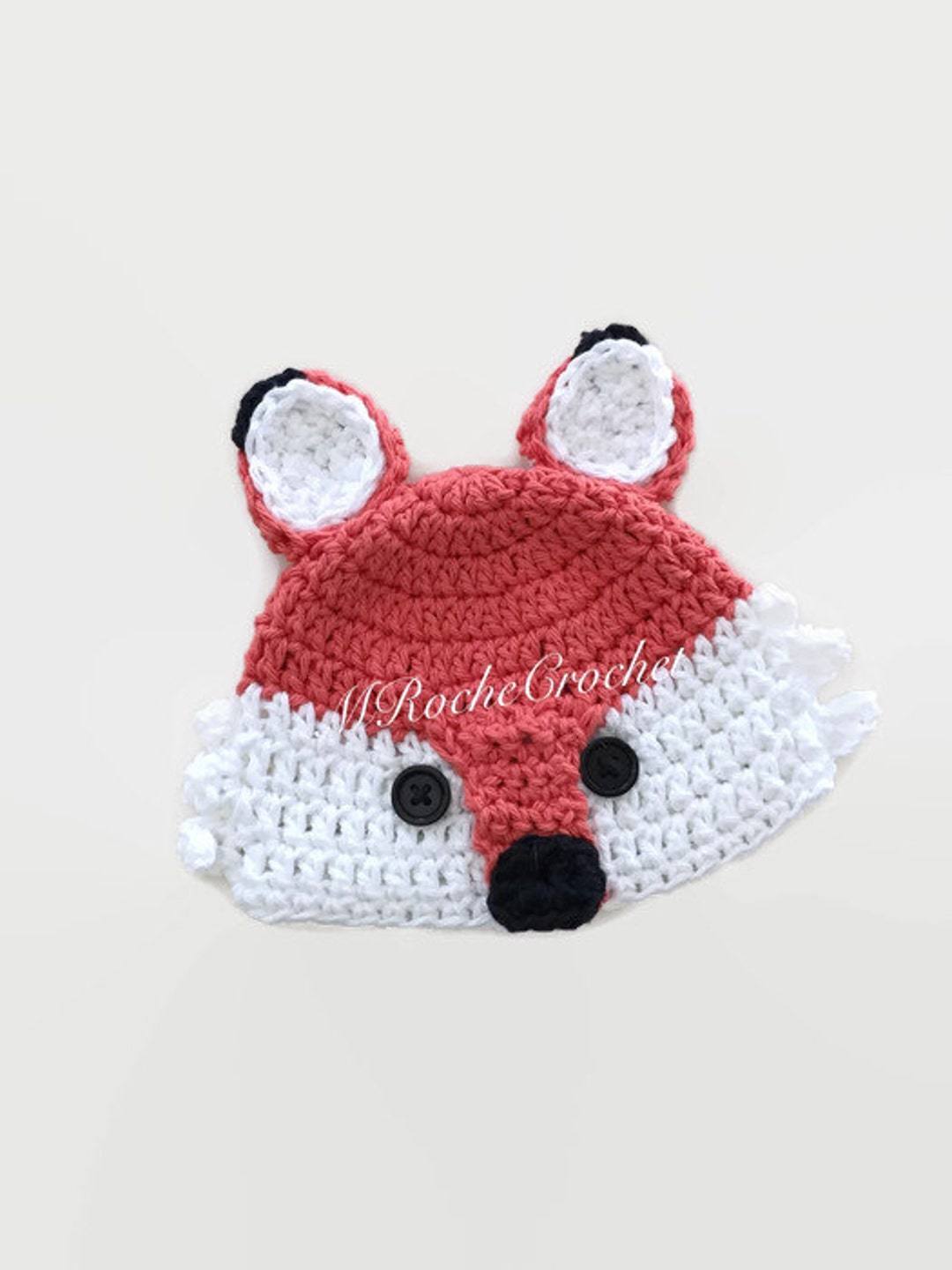 Baby Fox Hat, Crochet Animal Hat, Newborn Photo Prop, Woodland Nursery ...