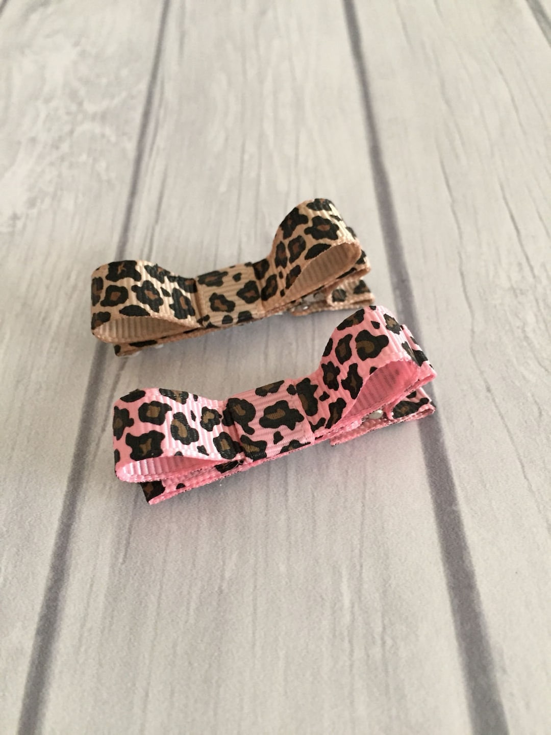 Animal Print Hair Clip, Toddler Hair Clip, Leopard Print Accessory ...