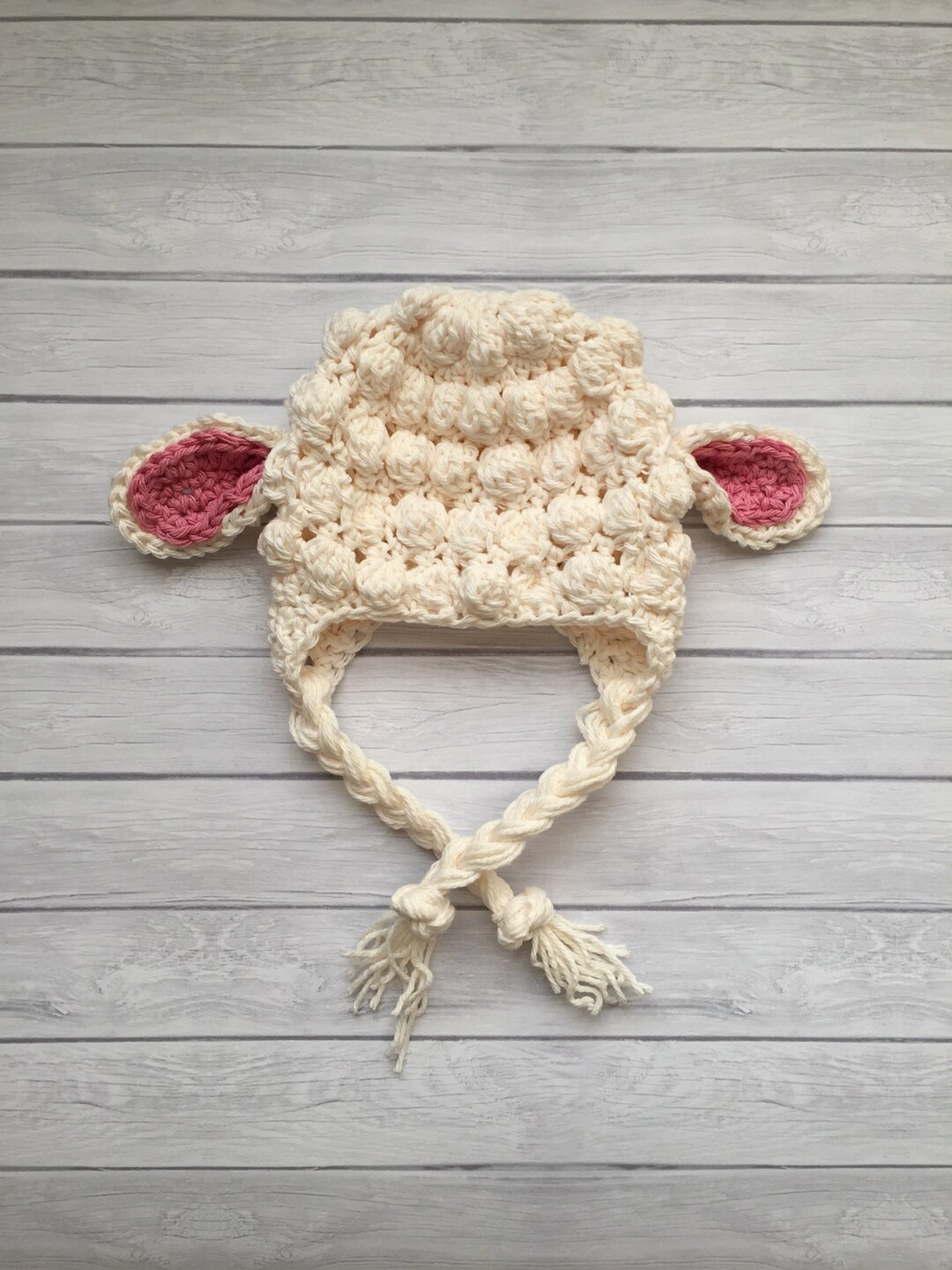 Crochet Lamb Hat, Newborn Photo Prop, Easter Gift - Etsy