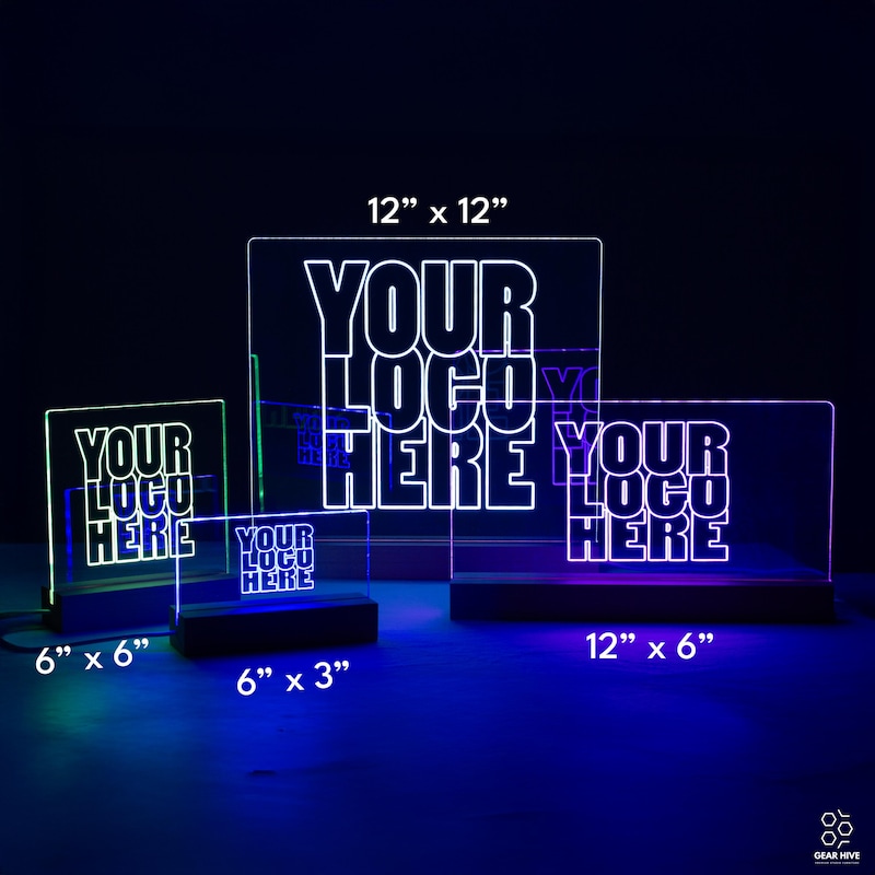 Square Logo Led - Etsy