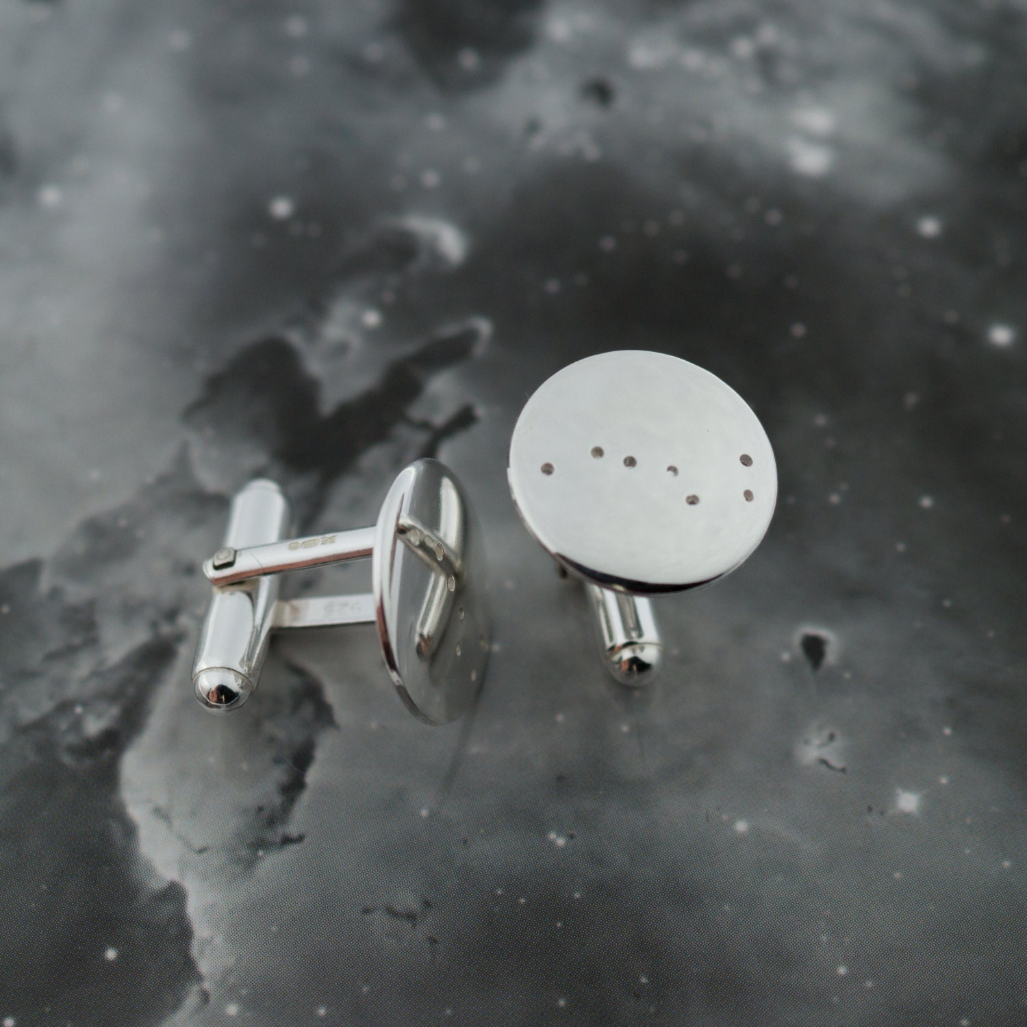 Sterling Silver Plough Constellation Cufflinks: Big Dipper Jewelry - Etsy