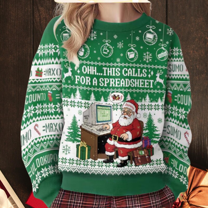 Excel Ugly Sweater - Etsy