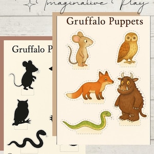 Gruffalo Printable Unit Study | Nature Based | Woodland Adventure ...