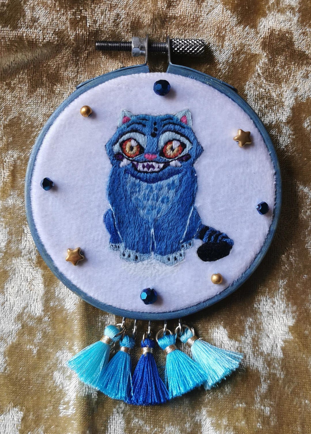 Derpy Tiger From K-pop Demon Hunters Embroidery - Etsy