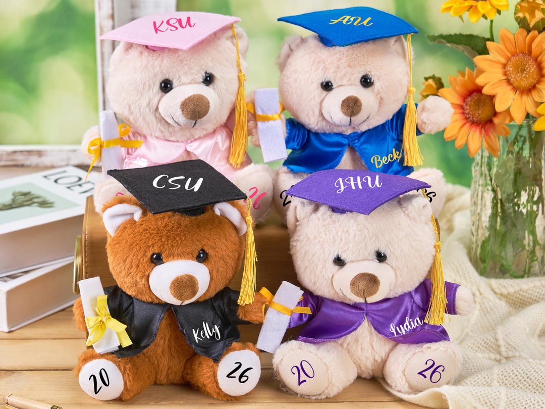 Personalized Graduation Teddy Bear 2026 Graduation Gifts for Graduates ...