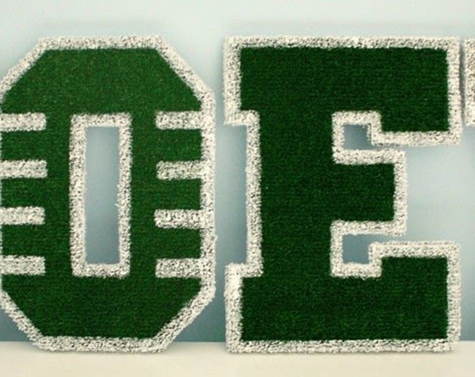 FOOTBALL FIELD Children's Custom Wall Letters - Etsy