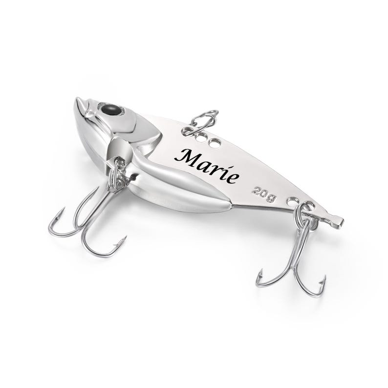 Custom Metal Fish Hook Bait Set,personalized Men's Fishing,fishing Lure ...