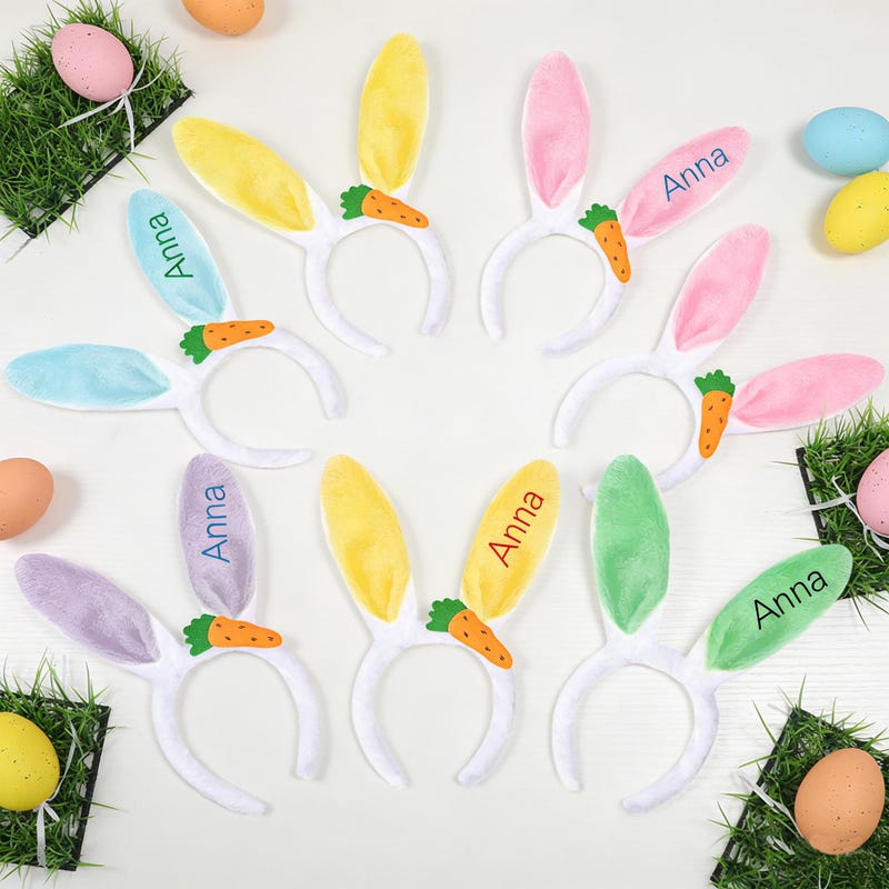 Bunny Ears Headband - Etsy