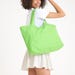 Green Large Canvas Tote Bag | Canvas Bag With 4 Pocket, Extra Large ...