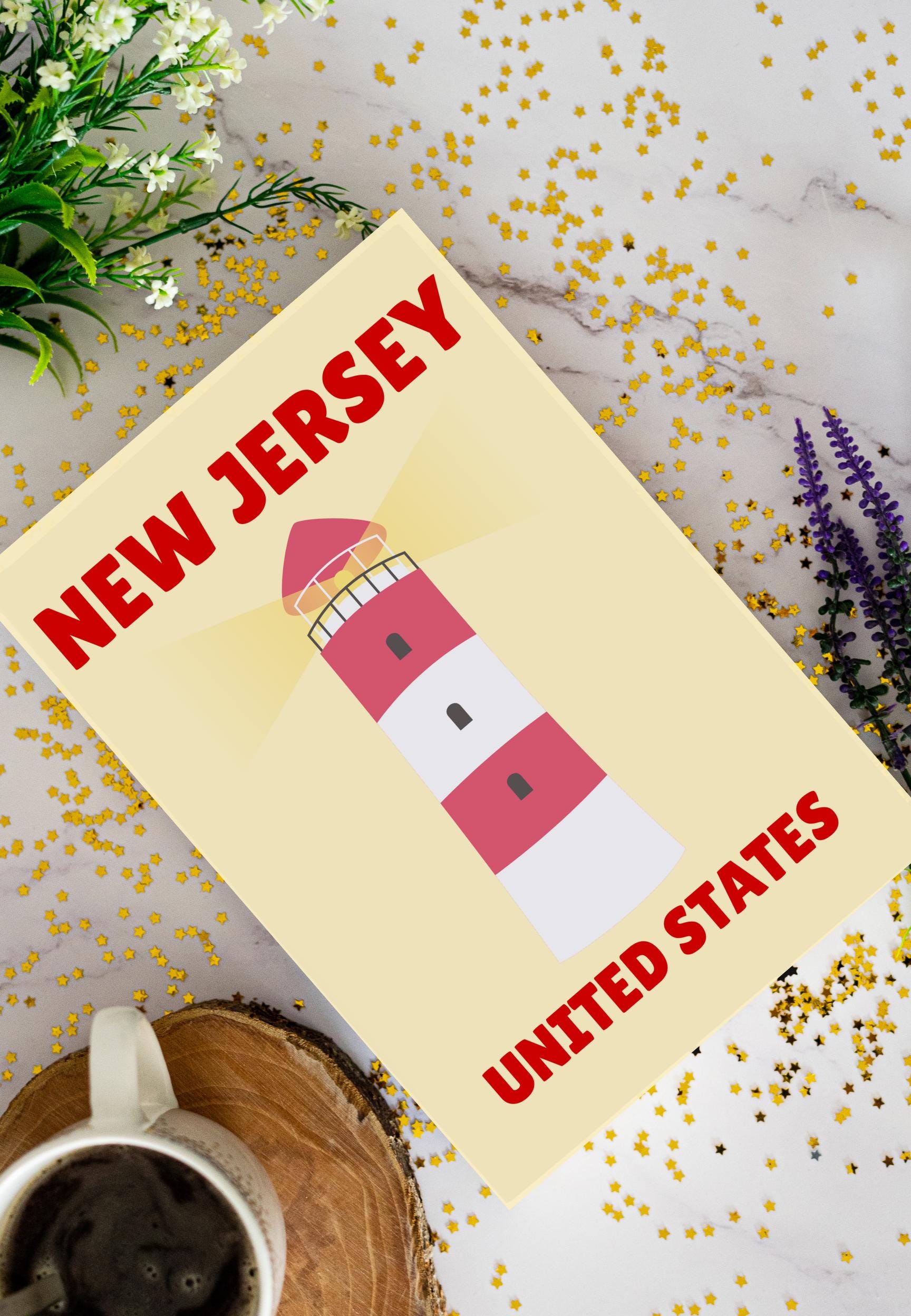 50 States Poster Set – DIGITAL DOWNLOAD, Minimalist USA States ...