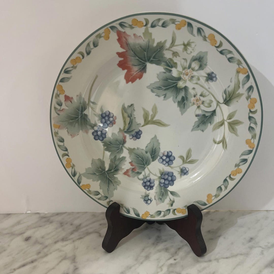 Julie Pople Country Fruit Collection Avon 8" Salad or Dessert Plate - Etsy