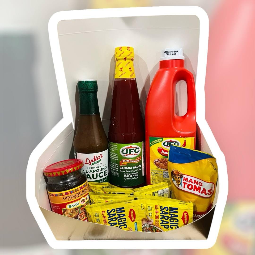 Filipino Seasoning Sauce Gift Box | Pinoy Flavors - Etsy