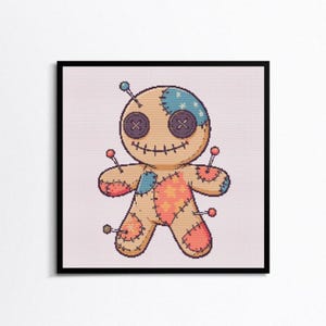 Voodoo Doll - Spooky - Stitch Pattern - PDF Pattern - Etsy