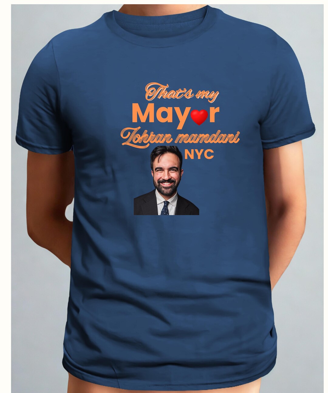 Zohran Mamdani NYC Mayor T-shirt, Political Supporter Tee - Etsy
