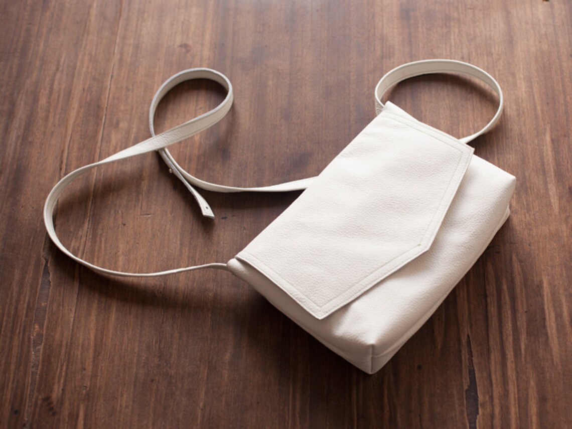 FOKS FORM Mi Bag 05 Small Leather Shoulder Bag Samll Leather - Etsy