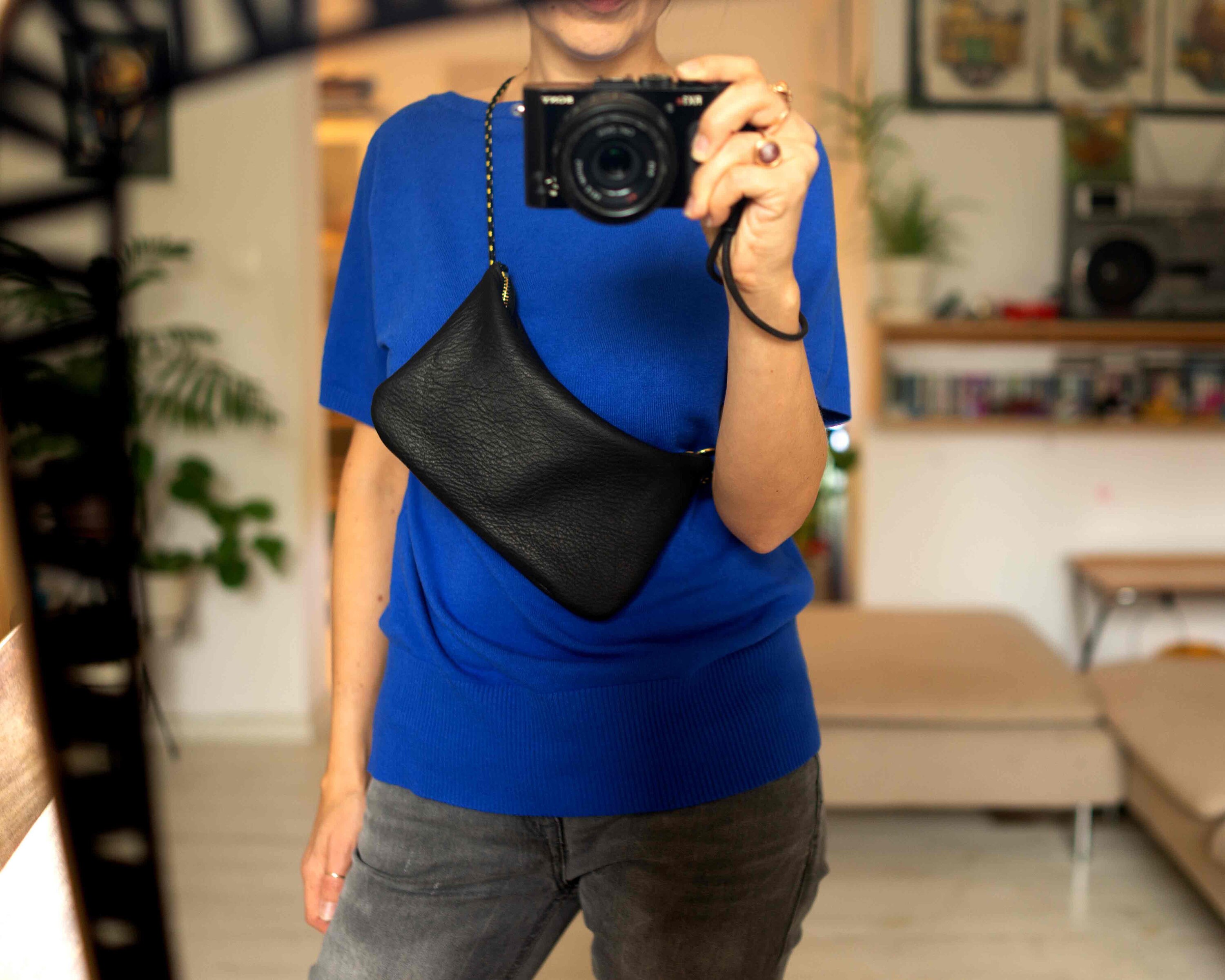 FOKSFORM Mi Bag 19 Setshoulder Bagsmall Leather Bagblack | Etsy