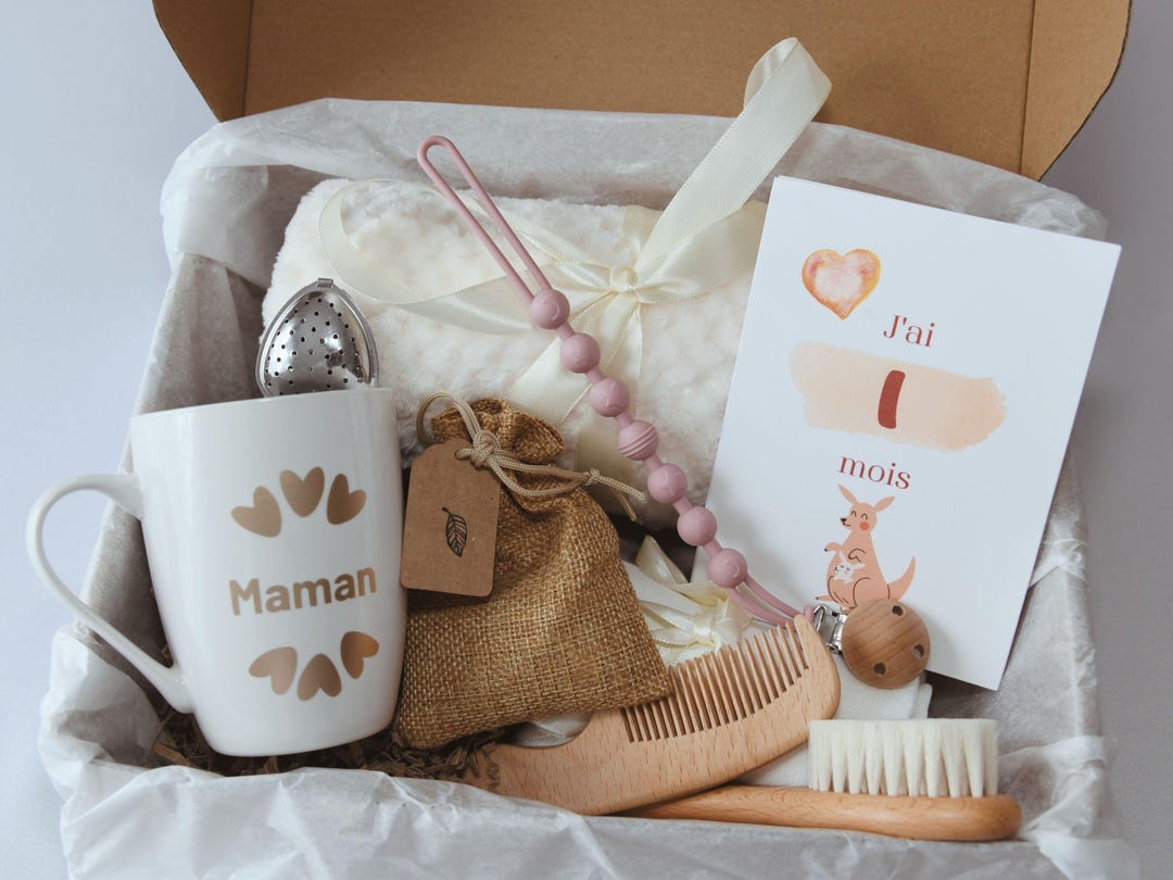 Personalized Mother Baby Birth Box - Complete Birth Gift Includes ...