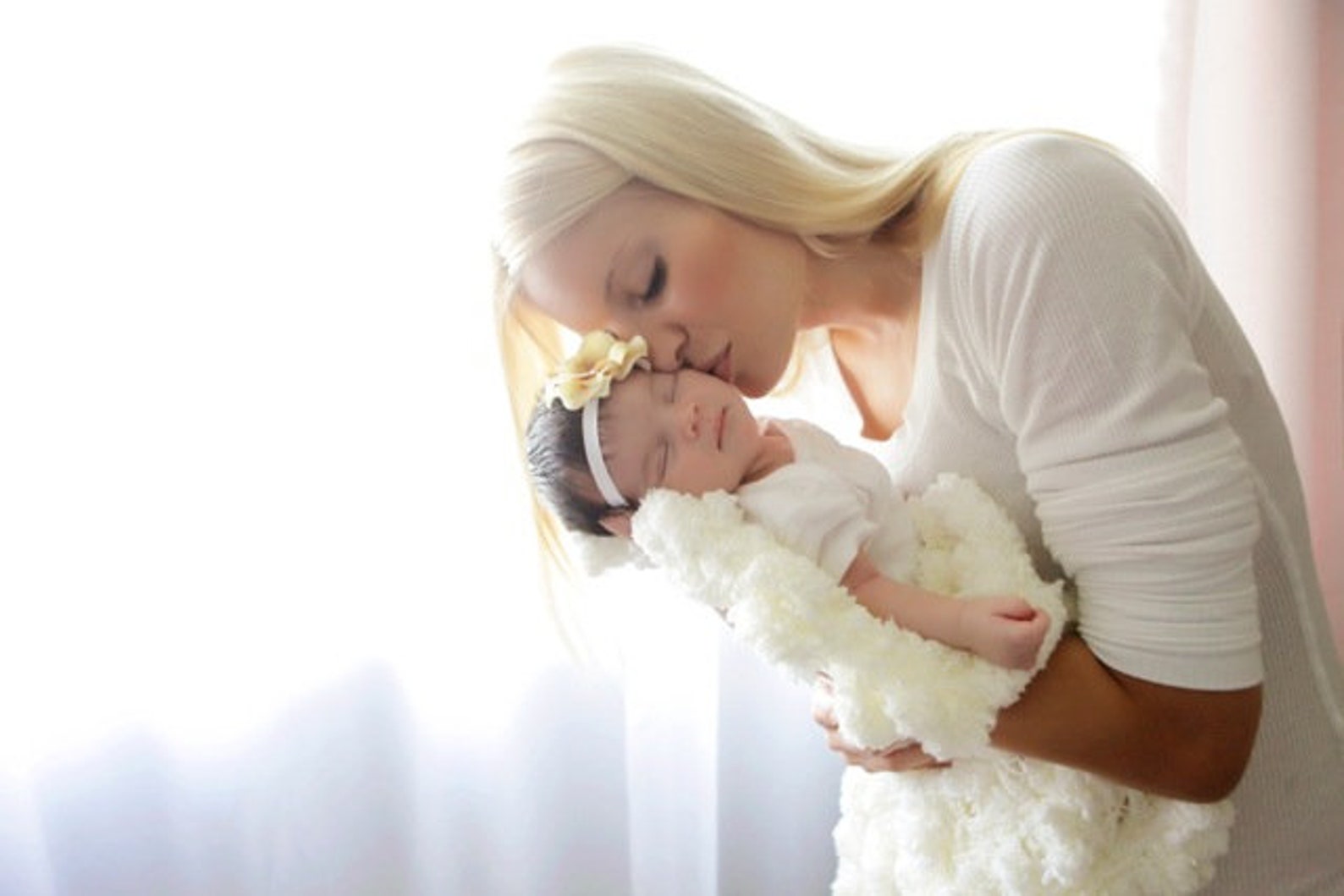 Fluffy Newborn Blanket Texture Baby Photo Prop. Mini | Etsy