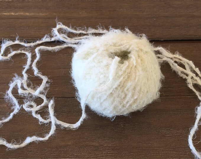 Set of Two. Free Shipping. Cream Fluffy Yarn Knitting Yarn - Etsy