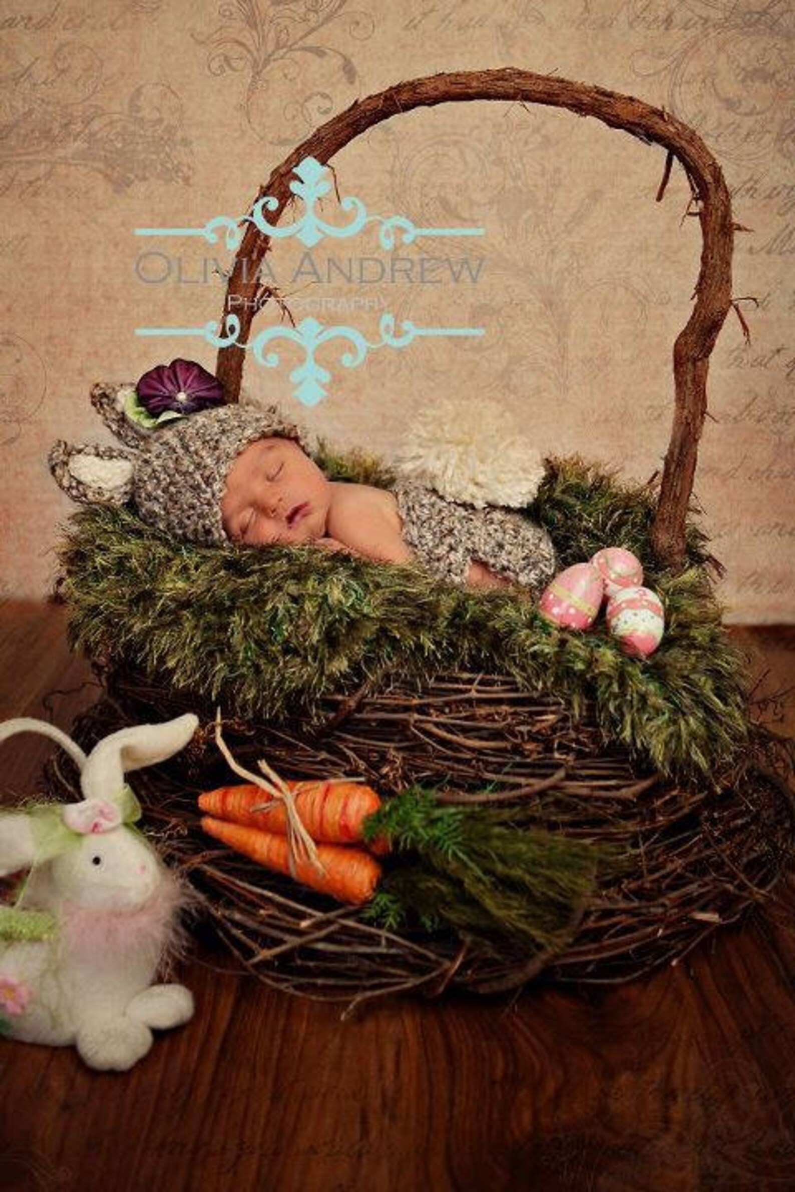 Grass Prop Mossy Baby Blanket Photo Prop. Green 'grass' Outdoor Look ...