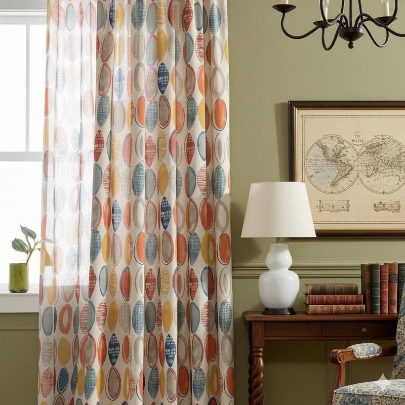 Retro Curtains - Etsy