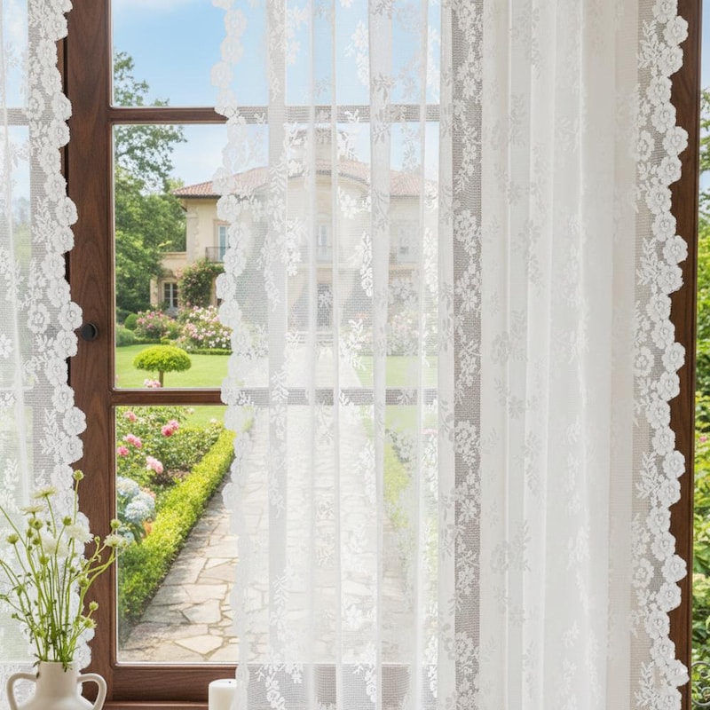 Sheer Lace Valances - Etsy