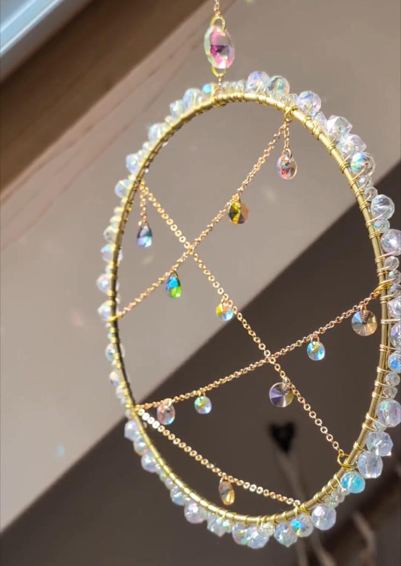 Fairycore Sparkly Suncatcher - Etsy