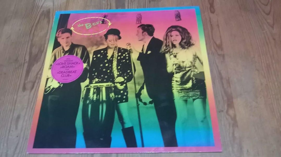 The B-52's – Cosmic Thing Vinyl LP Album Stereo 33rpm 1989 - Etsy