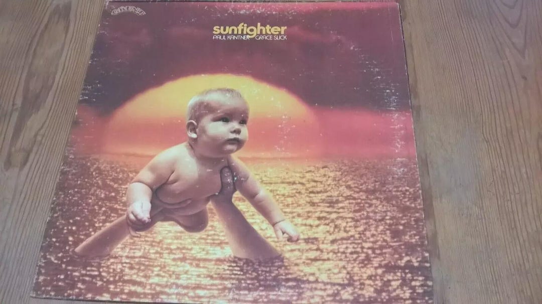 Paul Kantner, Grace Slick – Sunfighter Vinyl LP Album Gatefold 33RPM ...