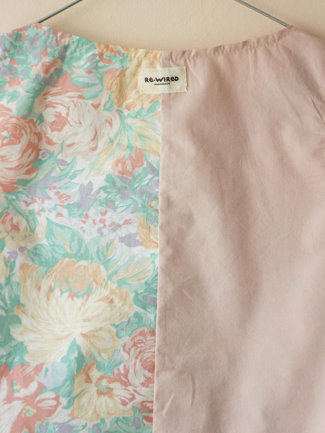 Handmade Upcycled Play Set - Top and Shorts - Co-ord Set Made From Vintage Reclaimed Textiles ...