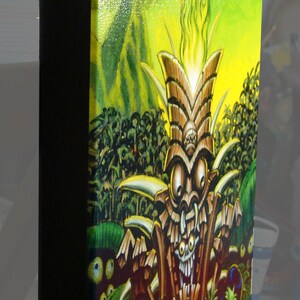 Bigtoe's Zombie Tiki Deluxe Canvas Wrap Giclee Print - Etsy