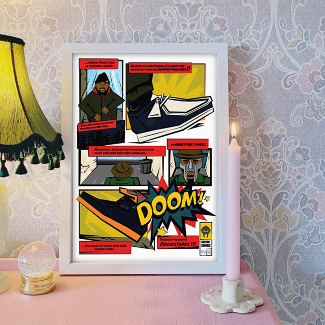 MF Doom Ghostface Killah Fun Poster - Etsy